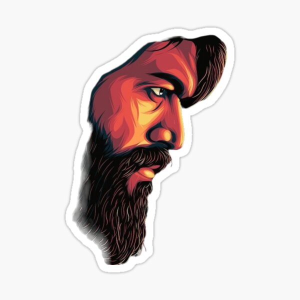"KGF" Sticker for Sale by Shivshambhuu | Redbubble
