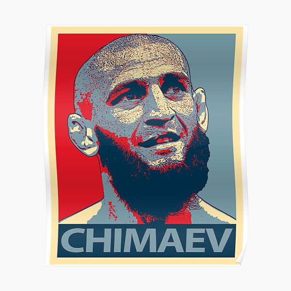 "Khamzat Chimaev" Poster by Qvnshop | Redbubble