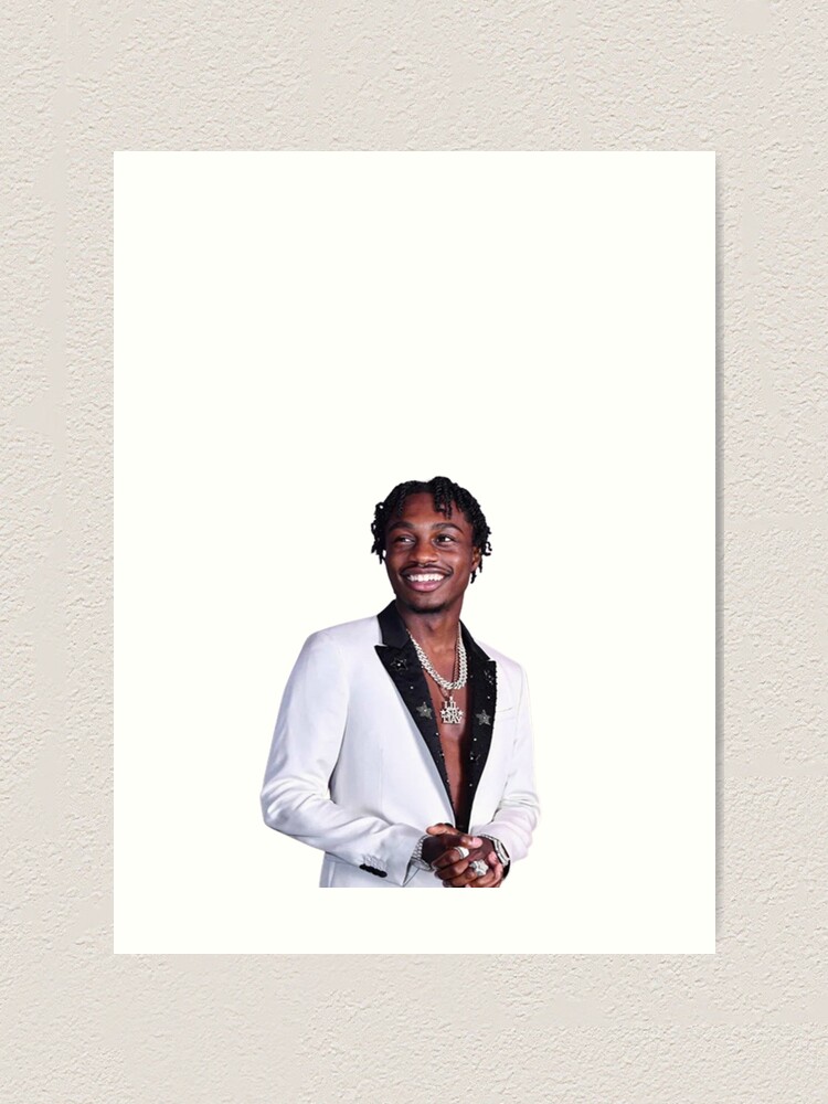 "Lil Tjay" Art Print for Sale by BraveMango | Redbubble