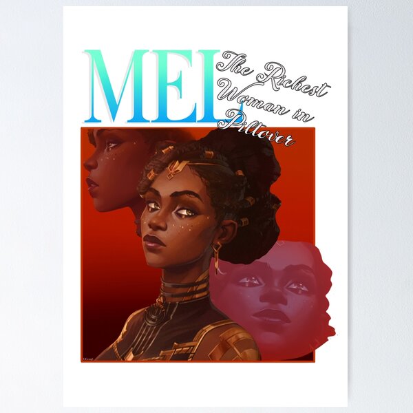 "90s Mel Medarda" Poster for Sale by Lizzie Cavanagh | Redbubble