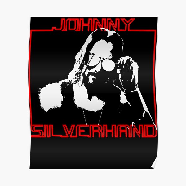 "Funny Man Johnny Silverhand Cyberpunk Design Awesome For Music Fans ...