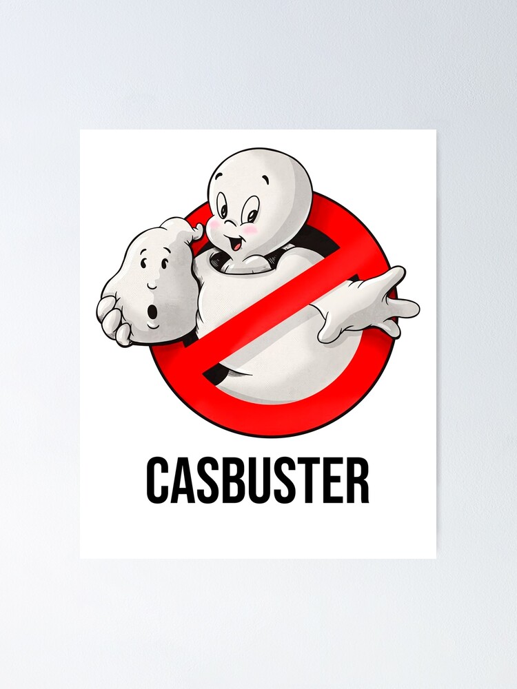 "Casbuster Casper Ghost Meme" Poster for Sale by FXCEFE | Redbubble