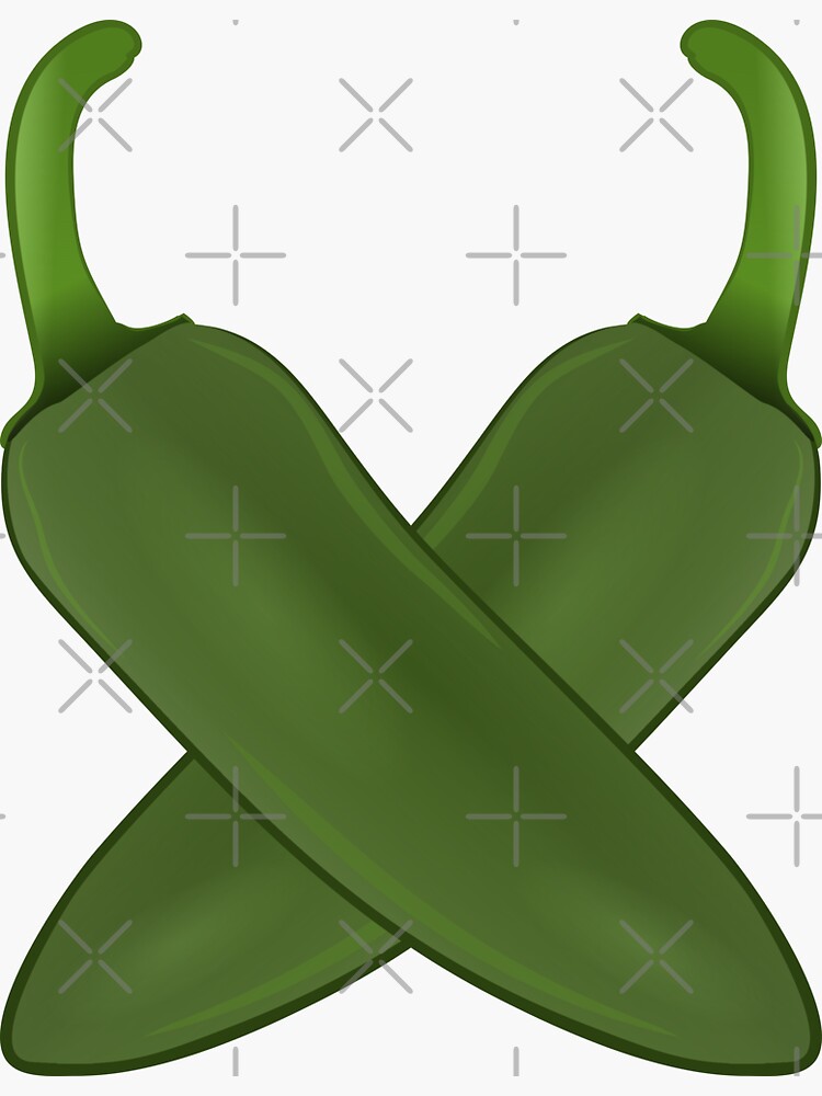 "Jalapeno Chili Spicy" Sticker for Sale by PCB1981 | Redbubble
