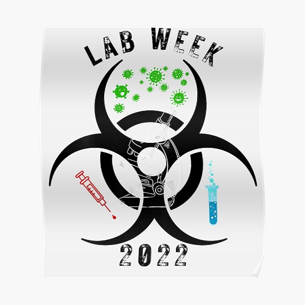 Lab Week 2022 Poster For Sale By Elnatillman Redbubble
