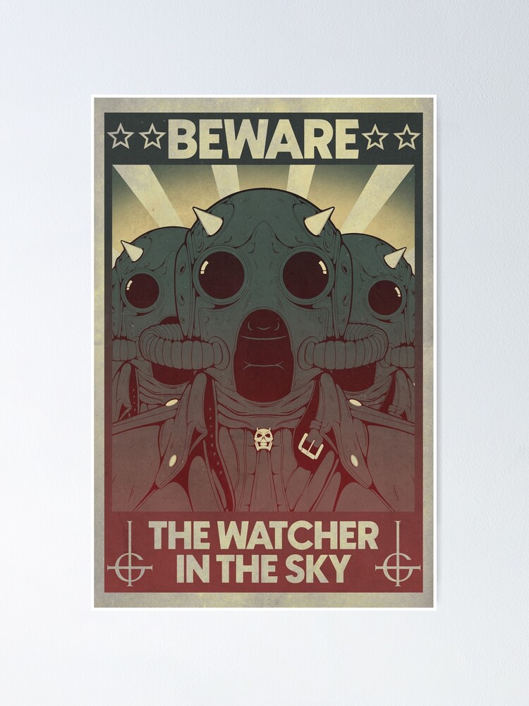 "The Watcher" Poster by PapaChew85 | Redbubble
