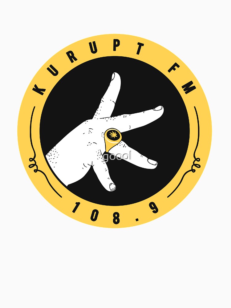 "kurupt fm" T-shirt for Sale by goool | Redbubble | kurupt fm108 9 t ...