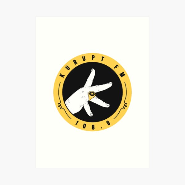 "kurupt fm" Art Print for Sale by goool | Redbubble