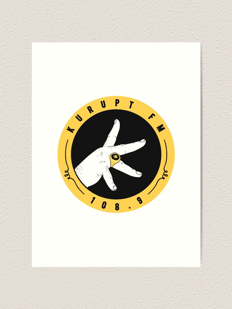 "kurupt fm" Art Print for Sale by goool | Redbubble
