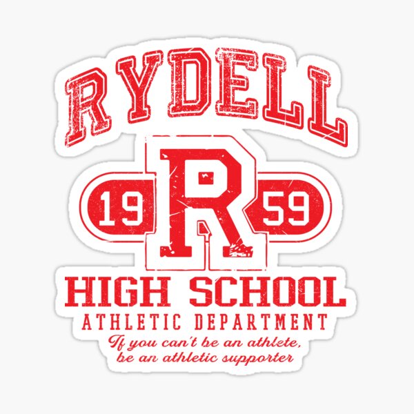 "Rydell High School Class of 1959 Worn" Sticker for Sale by alhern67 ...