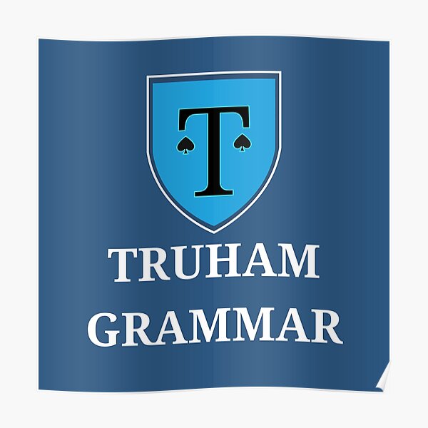 Póster «truham grammar school para niños (heartstopper) - blanco» de ...