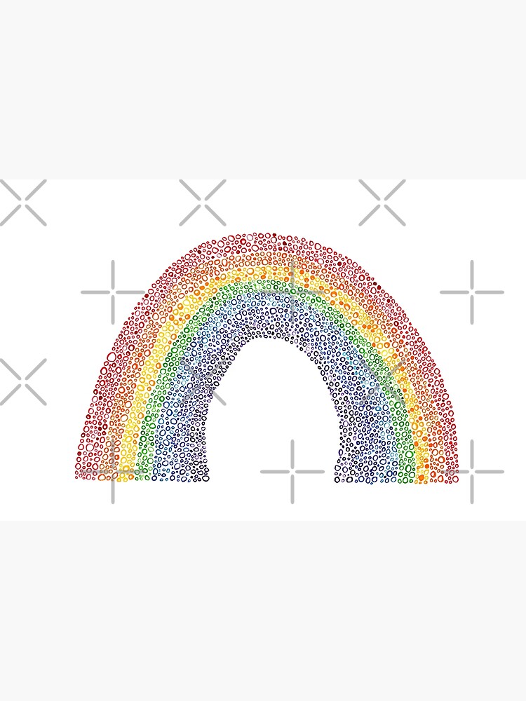 "Inky Rainbow" Poster by dorisandfred | Redbubble