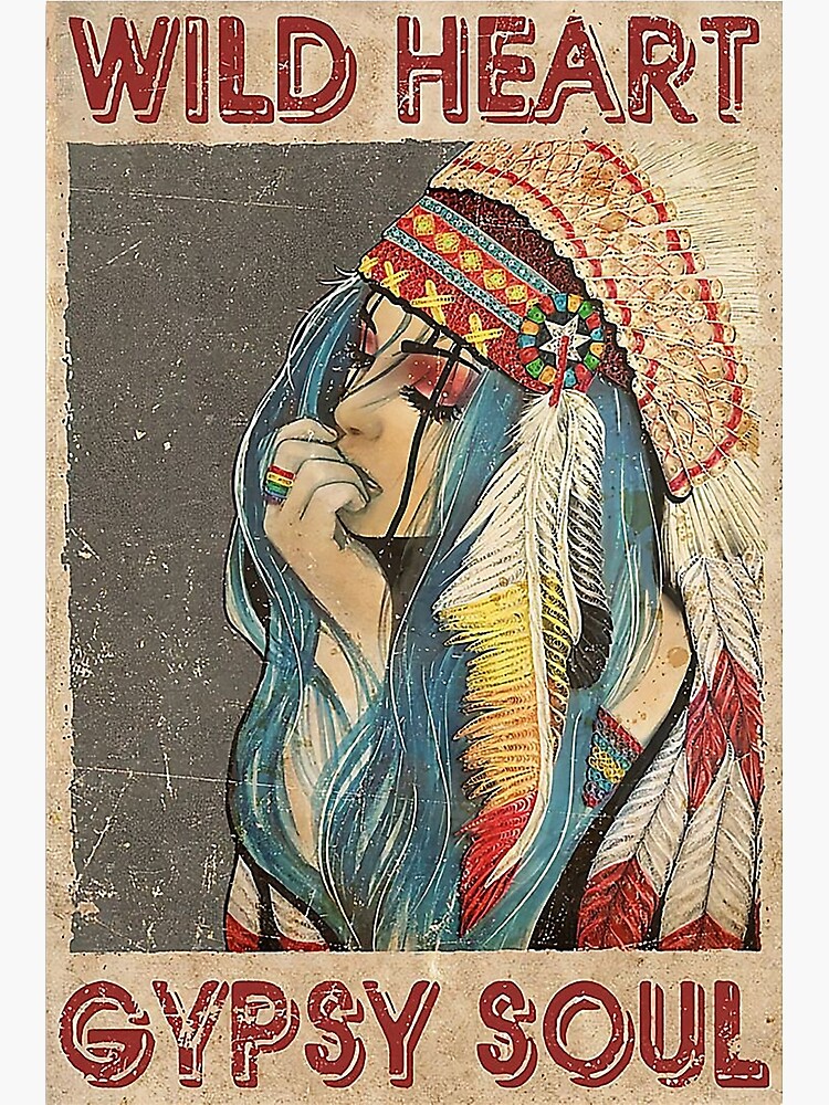 "Native American Gypsy Soul" Poster for Sale by Floodis91 | Redbubble