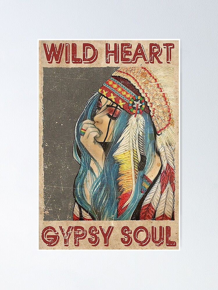 "Native American Gypsy Soul" Poster for Sale by Floodis91 | Redbubble