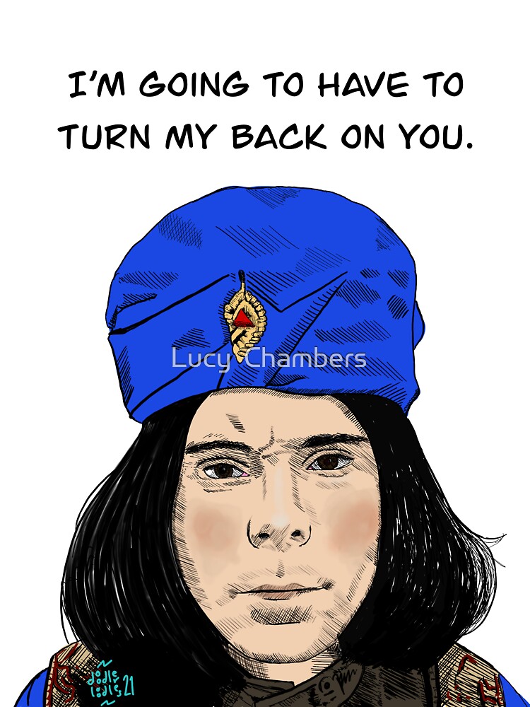 "Naboo, The Mighty Boosh." Sticker by DoodlerLoodles | Redbubble