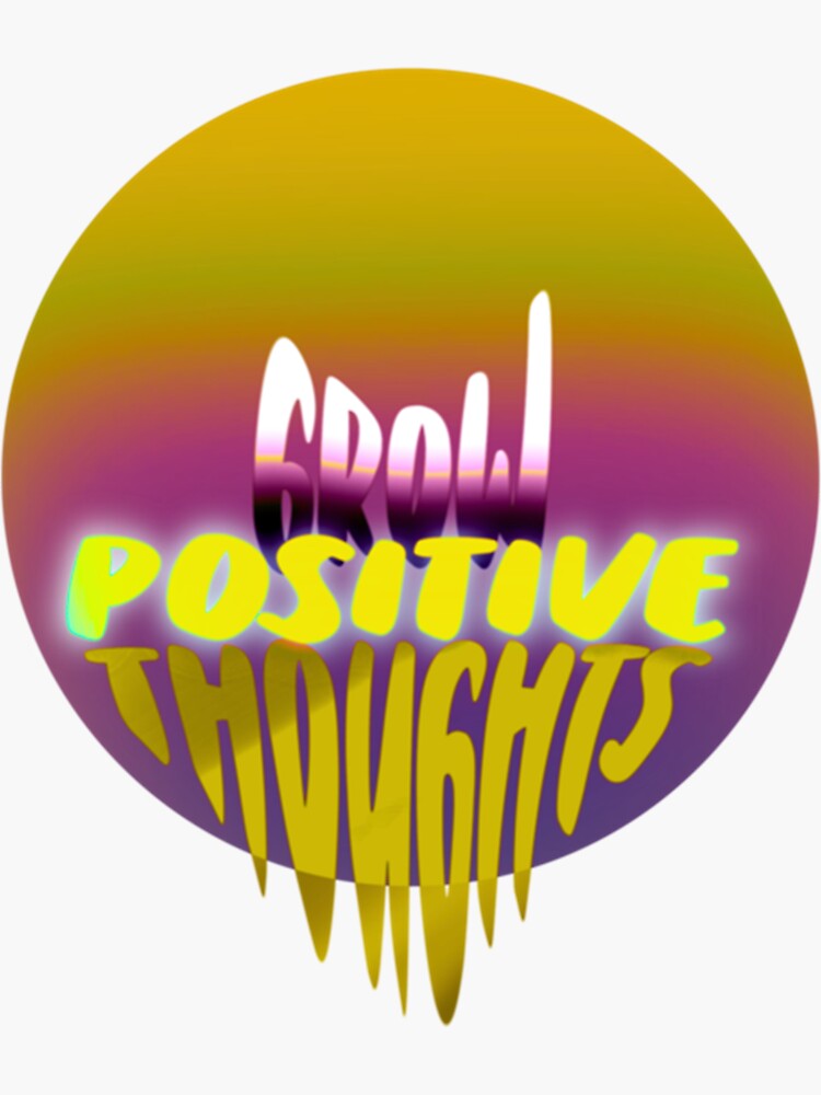 "Mental Health - Grow Positive Premium " Sticker by roseyoakdesigns ...