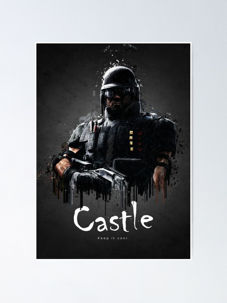 "Six Siege Castle Operative" Poster for Sale by Planform | Redbubble