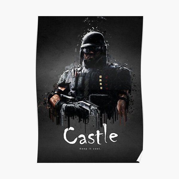 "Six Siege Castle Operative" Poster for Sale by Planform | Redbubble