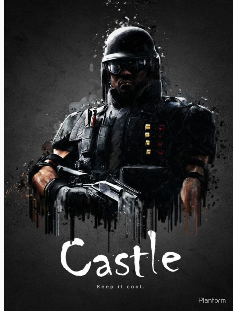 "Six Siege Castle Operative" T-shirt for Sale by Planform | Redbubble ...