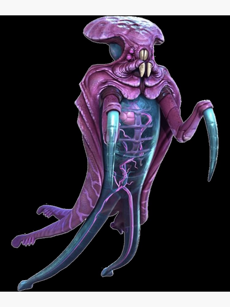 "SUBNAUTICA Warper Classic ." Poster by veltenezbear | Redbubble