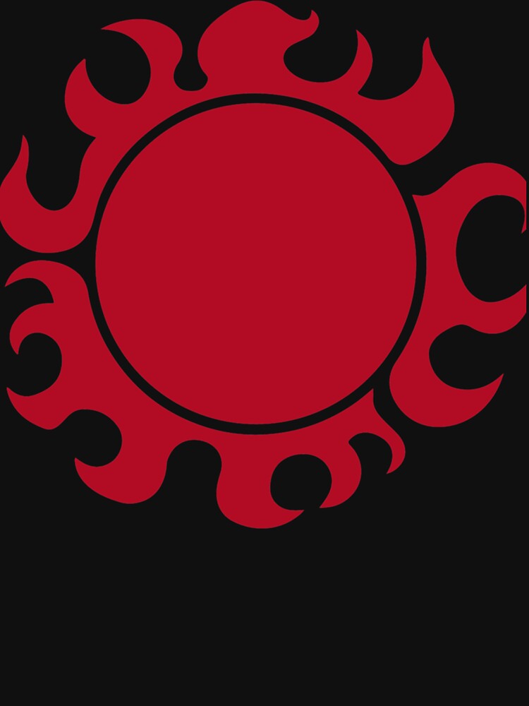 "Sun Pirates Jolly Roger Warlord Jinbei Flag One Piece Classic T-Shirt ...