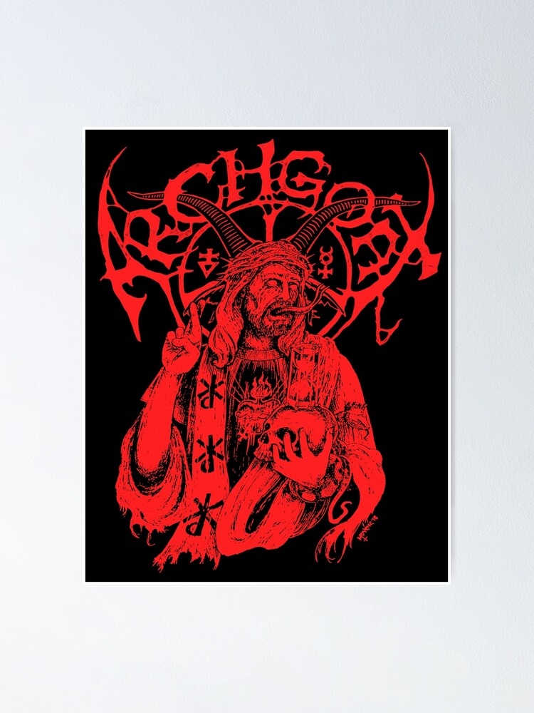 "Archgoat" Poster by Loud And Metal | Redbubble