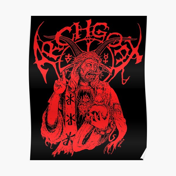 "Archgoat" Poster by Loud And Metal | Redbubble