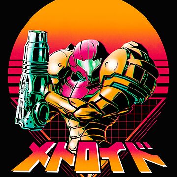 "Metroid Dread Samus artwork Vintage" Sticker for Sale by ...