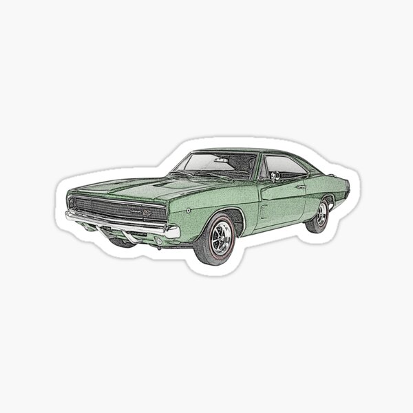 Dodge Charger Stickers | Redbubble