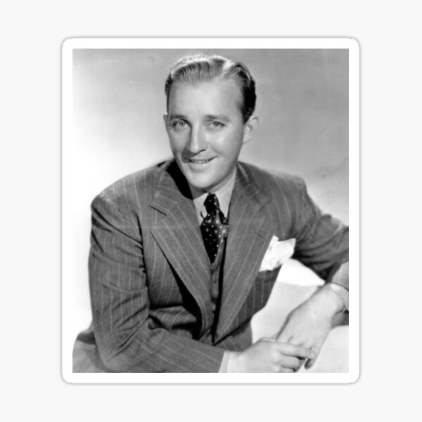 "Bing Crosby" Sticker by Smitee | Redbubble