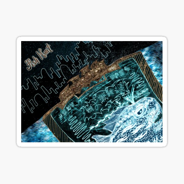"Fish Hunt" Sticker by Tomatia | Redbubble