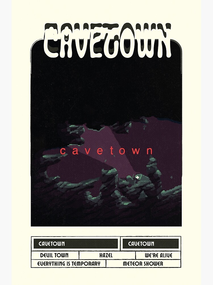 "Original Indie Art Print of Cavetown’s Self-Titled Album / Indie Retro Modern Art " Poster for ...