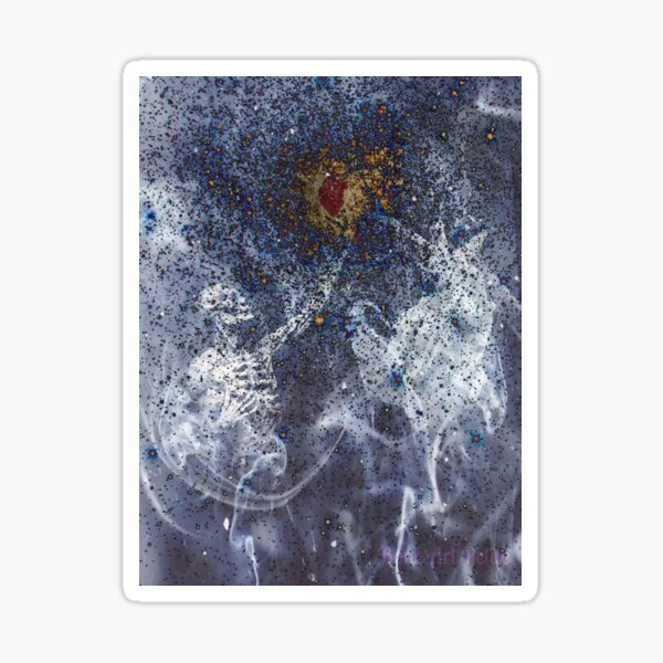 "Shatter" Sticker for Sale by BoneArtPetite | Redbubble