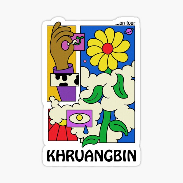 "on tour" Sticker by kaseymonte | Redbubble