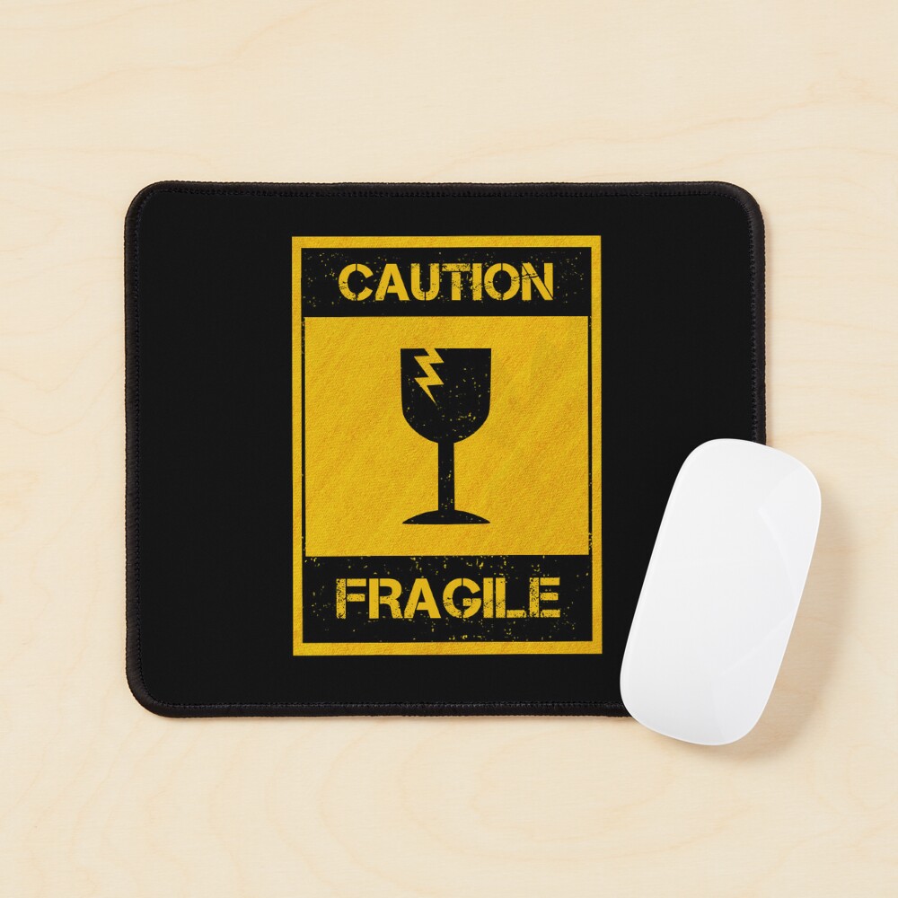 "Fragile" Poster for Sale by CAUTION SHOP | Redbubble