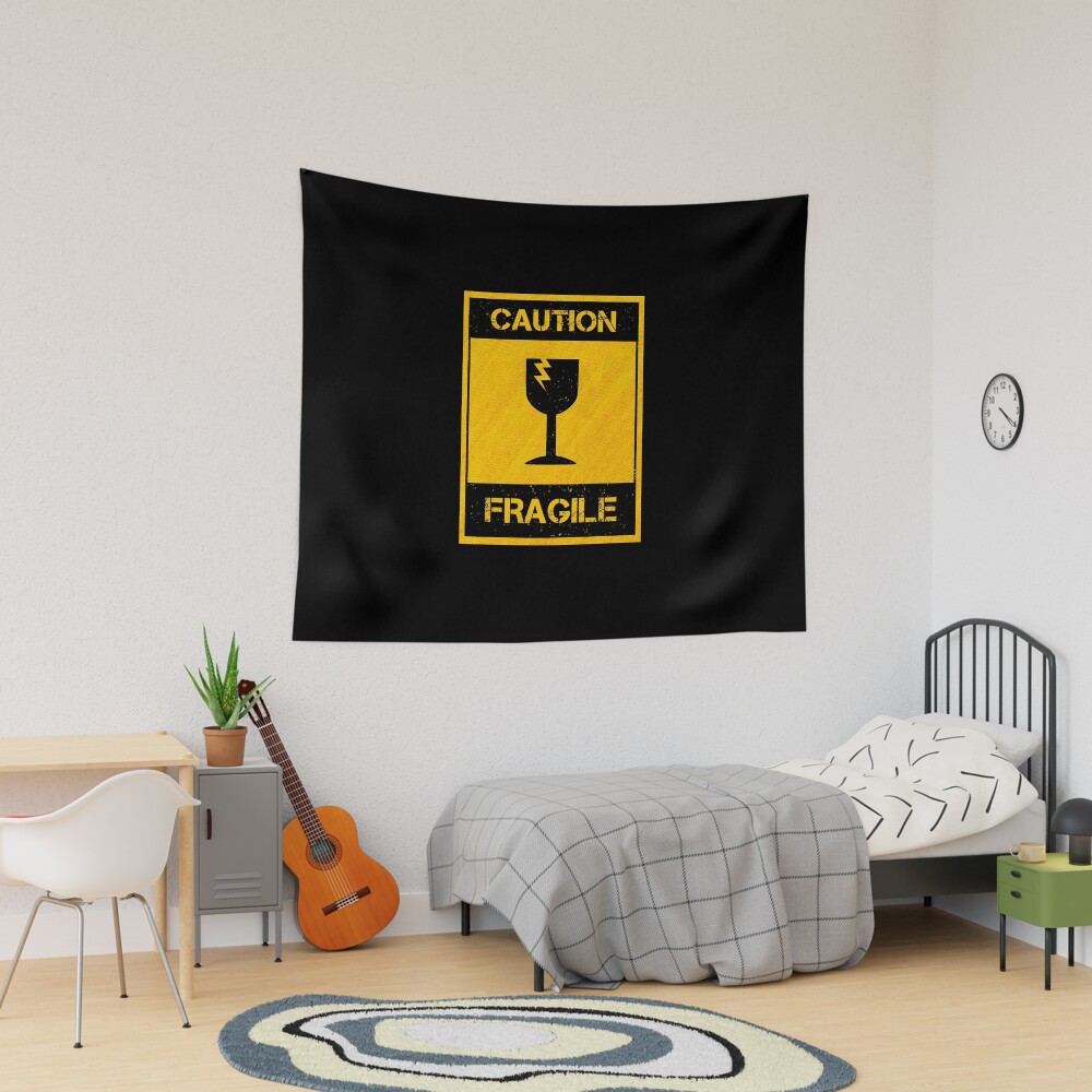 "Fragile" Poster for Sale by CAUTION SHOP | Redbubble
