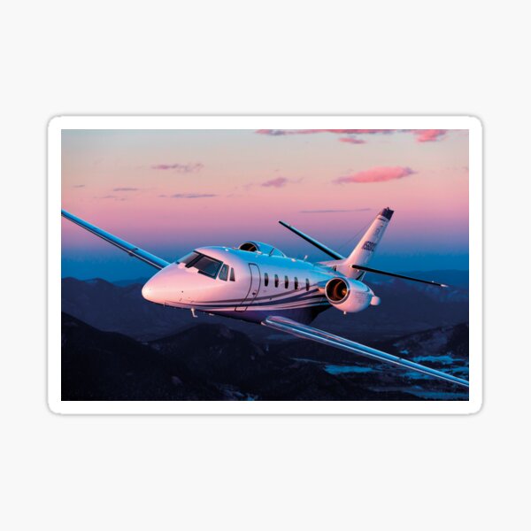 "Turbine Jet Aircraft Aviation Air Line Aeronautics Pilot" Sticker for ...