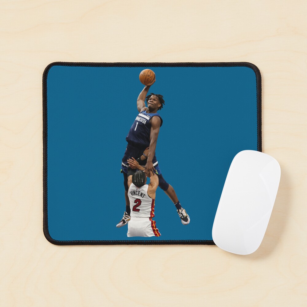 "Anthony Edwards Posterized Dunk on Gabe Vincent" Sticker for Sale by ...