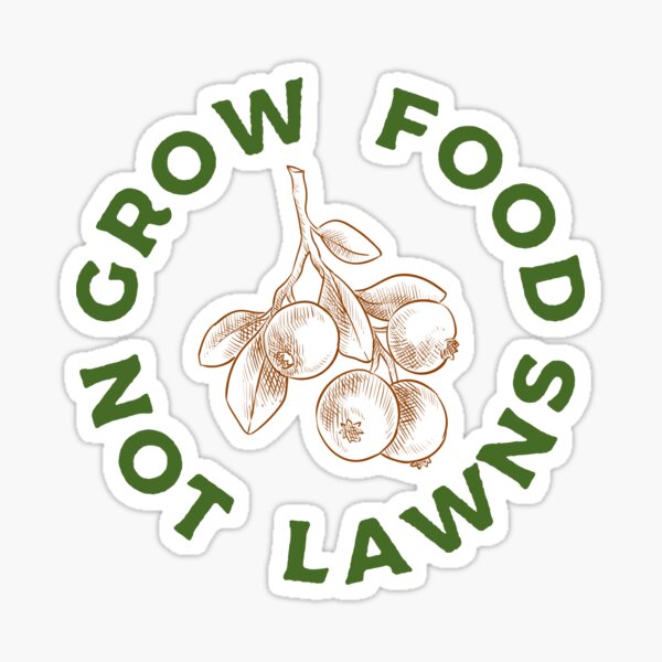 Craft Supplies & Tools Permaculture Grow Organic Food Sticker ...