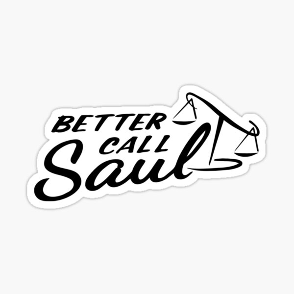 "Logo BCS Better Call Saul 2 " Sticker by aueretbaybe | Redbubble