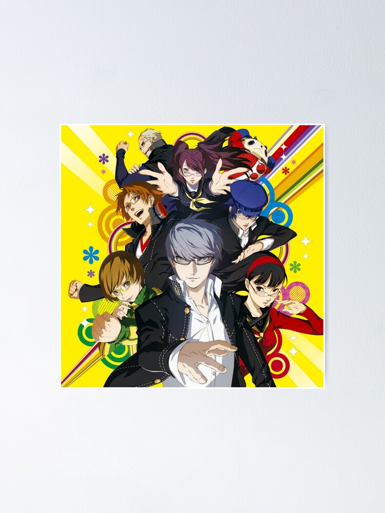 "Investigation Team in Action 2 - Persona 4 Golden " Poster for Sale by ...