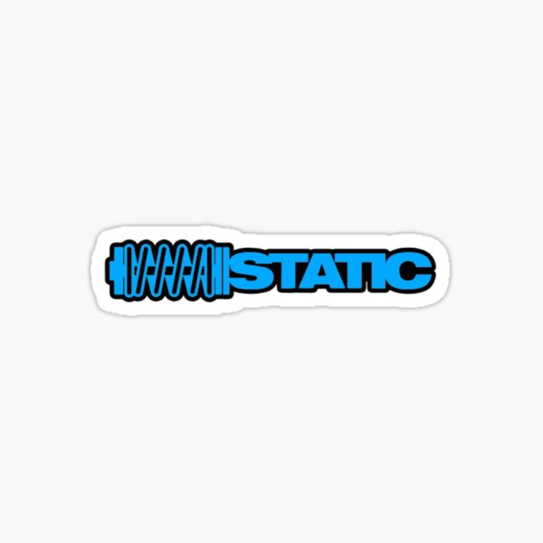 "STATIC STANCE" Sticker by Racingdecals | Redbubble
