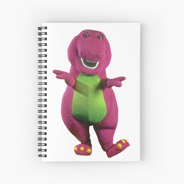 "Barney" Spiral Notebook for Sale by louardiart | Redbubble