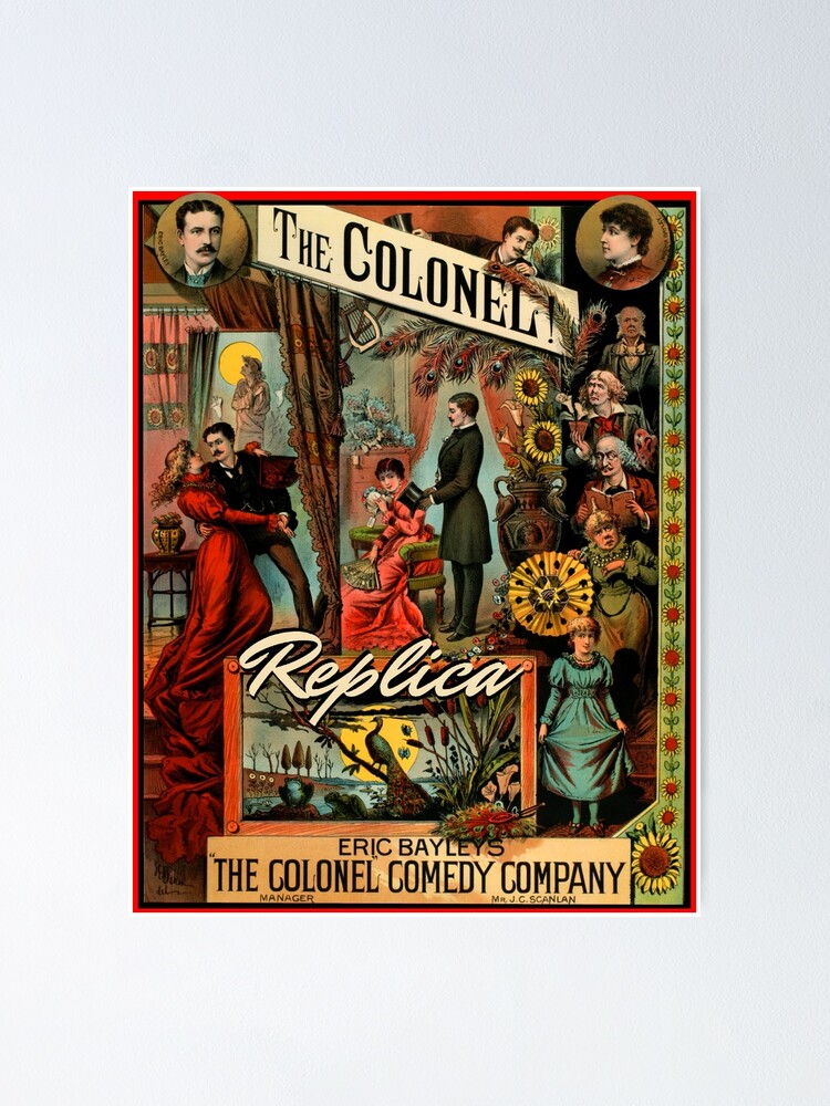 "The colonel comedy - Replica" Poster for Sale by Replica-openart ...