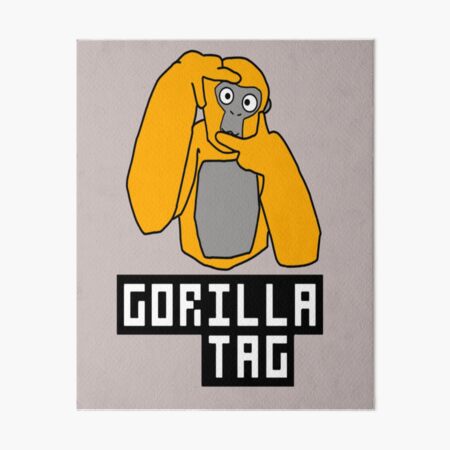 "Gorilla tag logo" Art Board Print by HANNDA7 | Redbubble