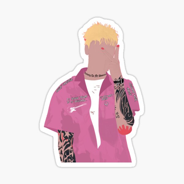 "pink gun" Sticker by Namigatoo | Redbubble