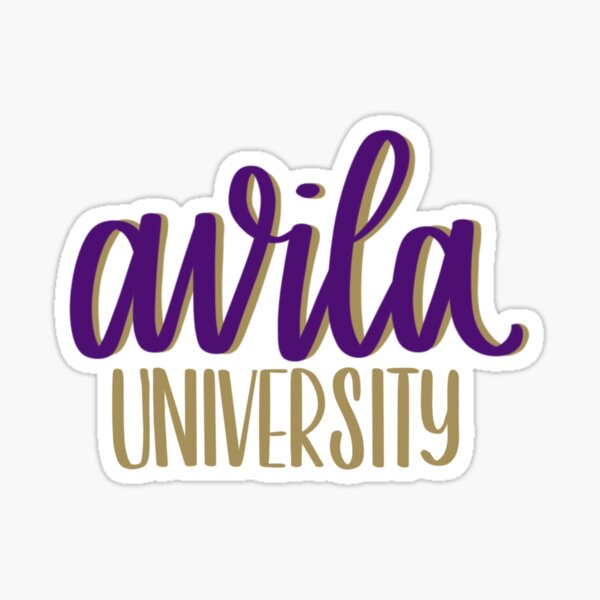 "Avila university " Sticker by AutumnNady9702 | Redbubble