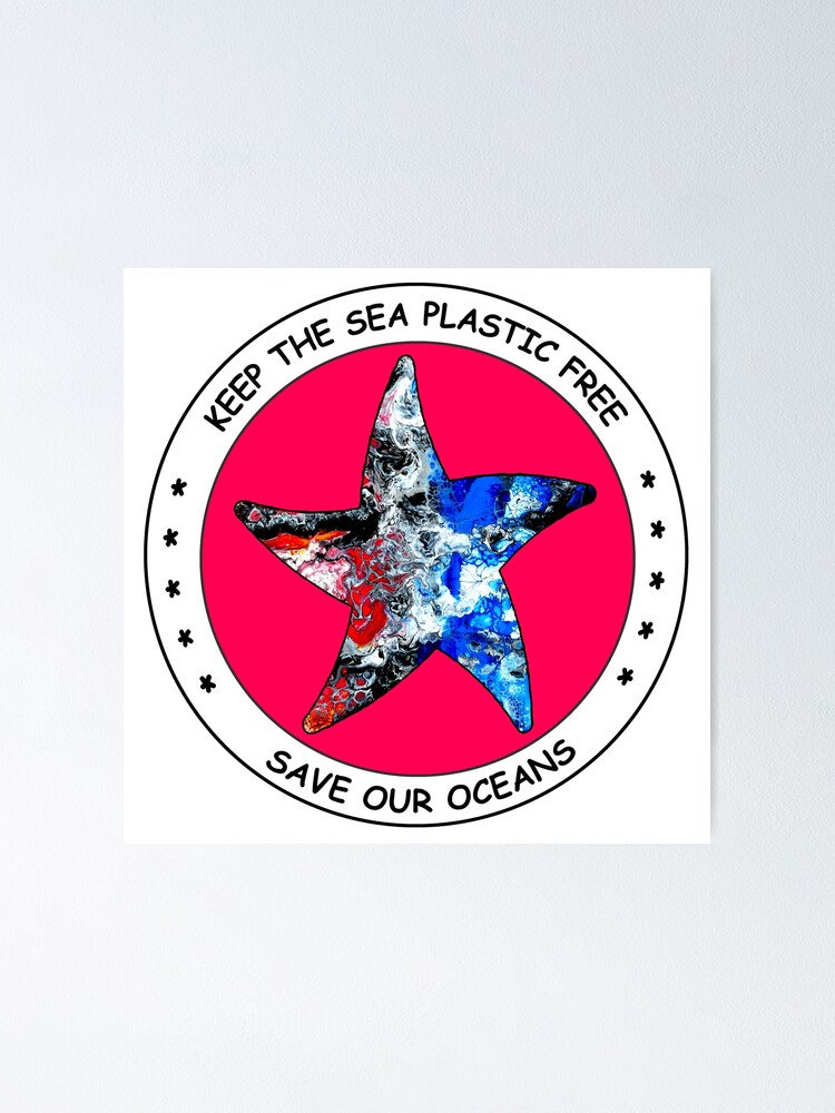 "Save our Oceans" Poster for Sale by TanTrisTani | Redbubble