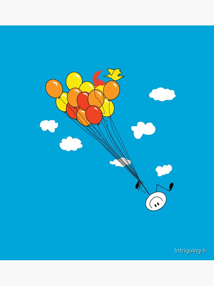 "Flying lesson" Poster for Sale by Intriguing-I- | Redbubble