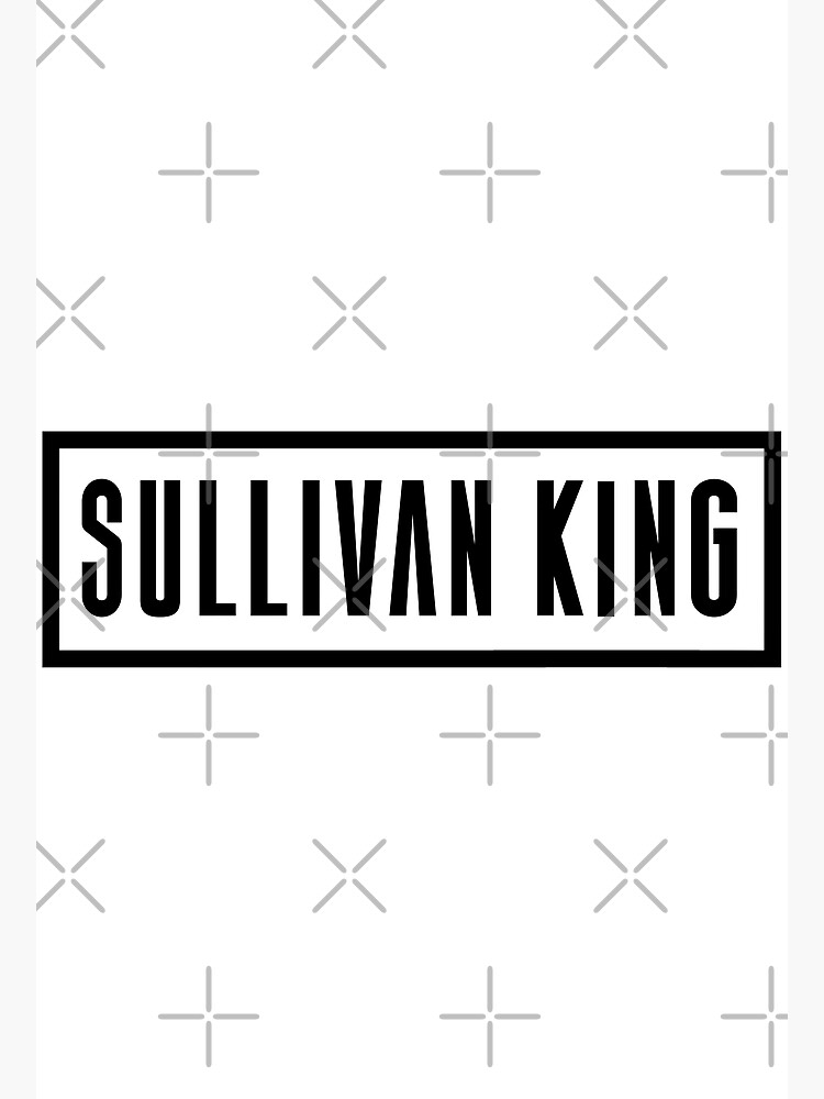 "Sullivan King Merch Sullivan King Black Logo" Poster for Sale by ...