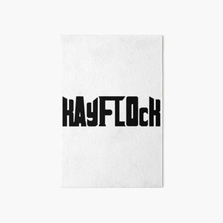 "Kay Flock Merch Kay Flock Black Logo" Art Board Print by MorinoMiya ...